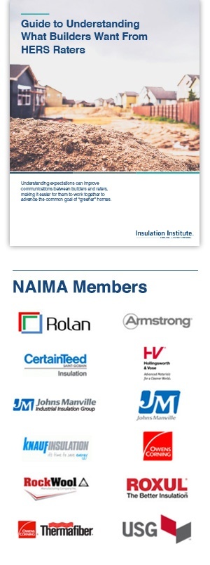 Guide to Understanding What Builders Want From HERS Raters | Insulation ...